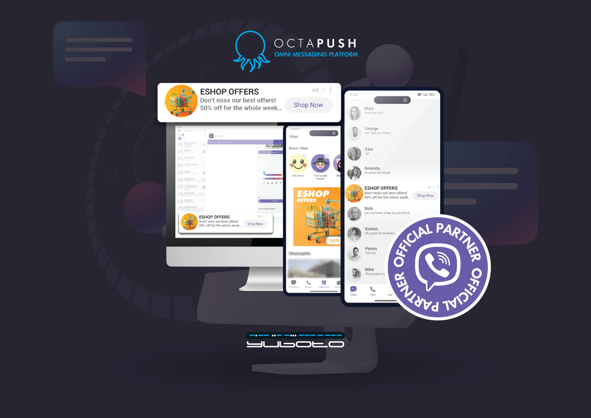 Start today with Viber Ads to win new customers and skyrocket your sales!